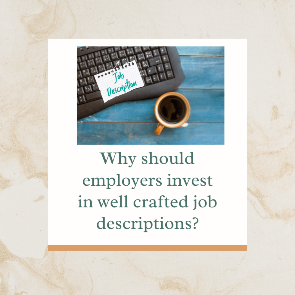 Why are job descriptions critical for success - HR Innovation Consulting